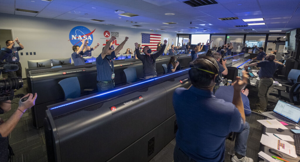 Touchdown! NASA's Mars Perseverance Rover Safely Lands on Red Planet ...