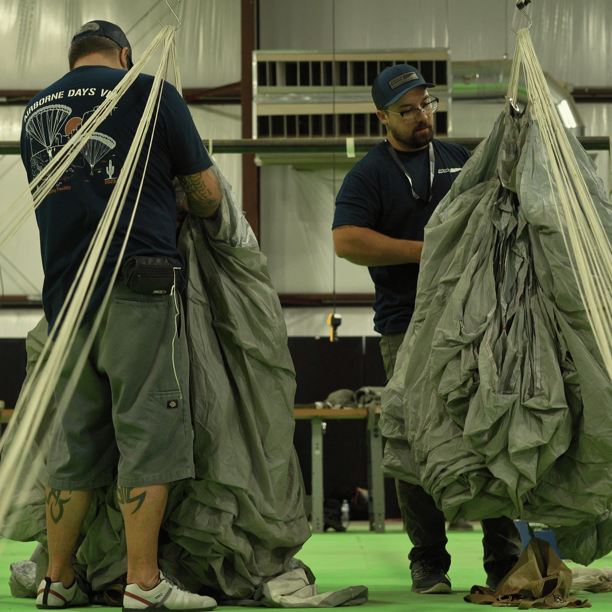 Military Parachute Training - Cargo & Oxygen | Airborne Systems